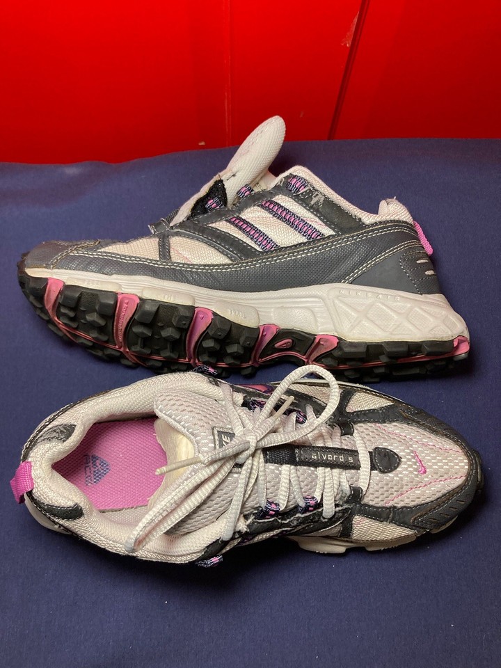 Women’s 2007 Nike Air Alvord Series Trail Running Shoes Gray/Pink 7.5 ...