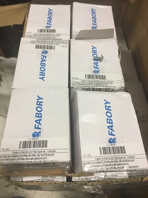 Fabory Self Drilling Screw K-.Lath Phillips No.8X1/2” Lot 6 Pk 200 ...