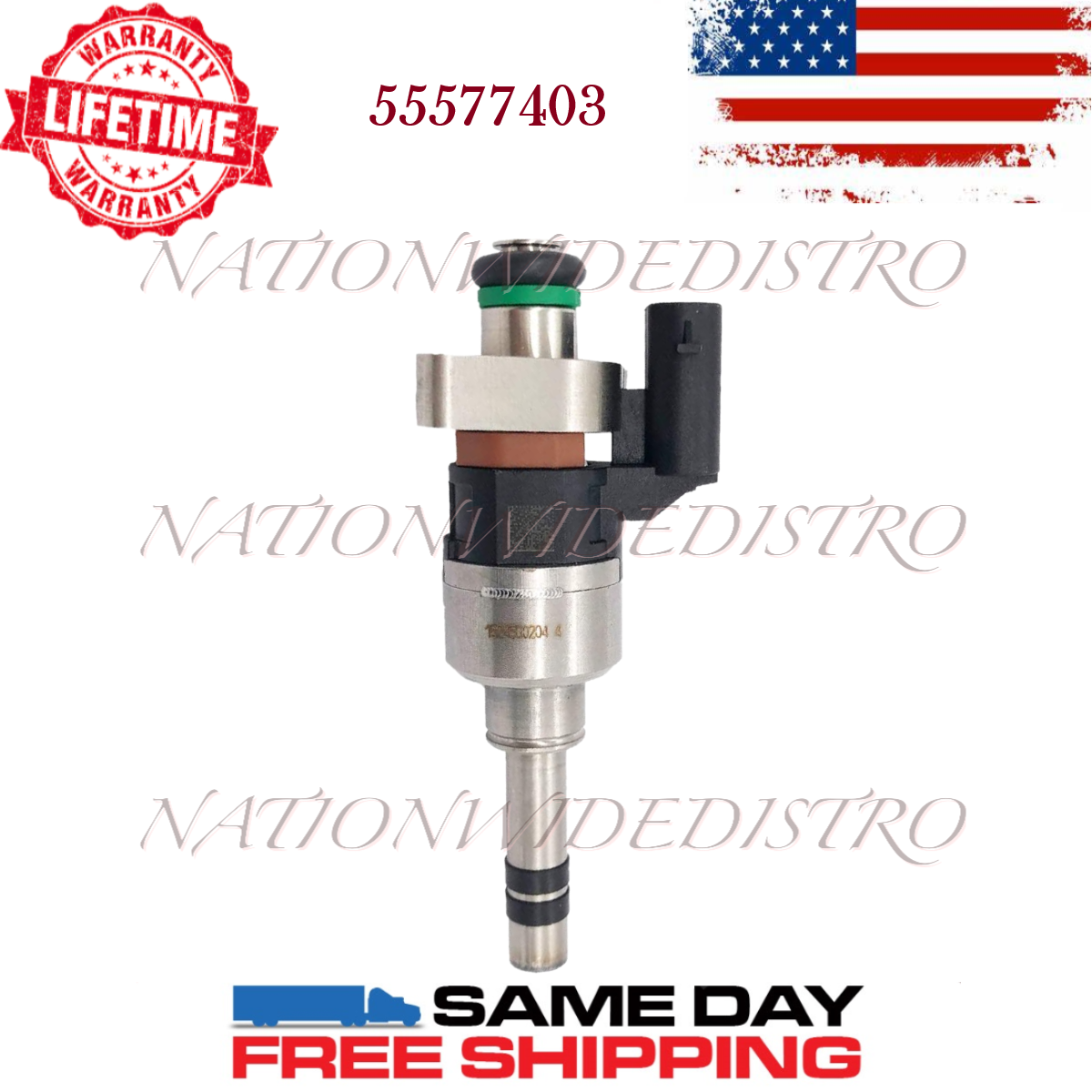 1x OEM ACDelco Fuel Injector for 2018 2019 GMC Terrain 1.5L I4 55577403 ...