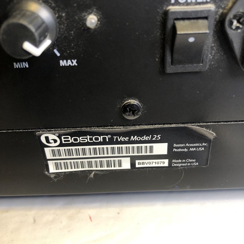 Wireless Subwoofer Boston Acoustics TVee Model 25 Theater Subwoofer Not ...