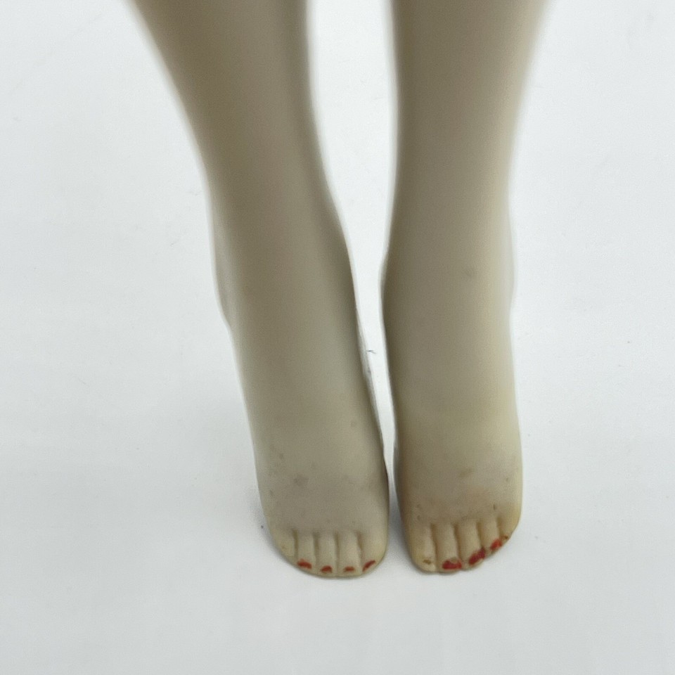 Vintage #1 Ponytail Barbie Doll Body Only - Original Holes In Feet ...