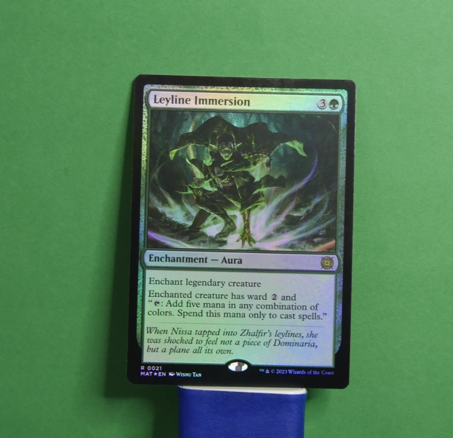 MTG: Leyline Immersion (Enchantment) March of the Machine: The ...