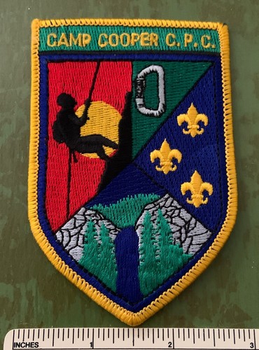 CAMP COOPER Cascade Pacific Council Boy Scout PATCH BSA CPC Scouting ...