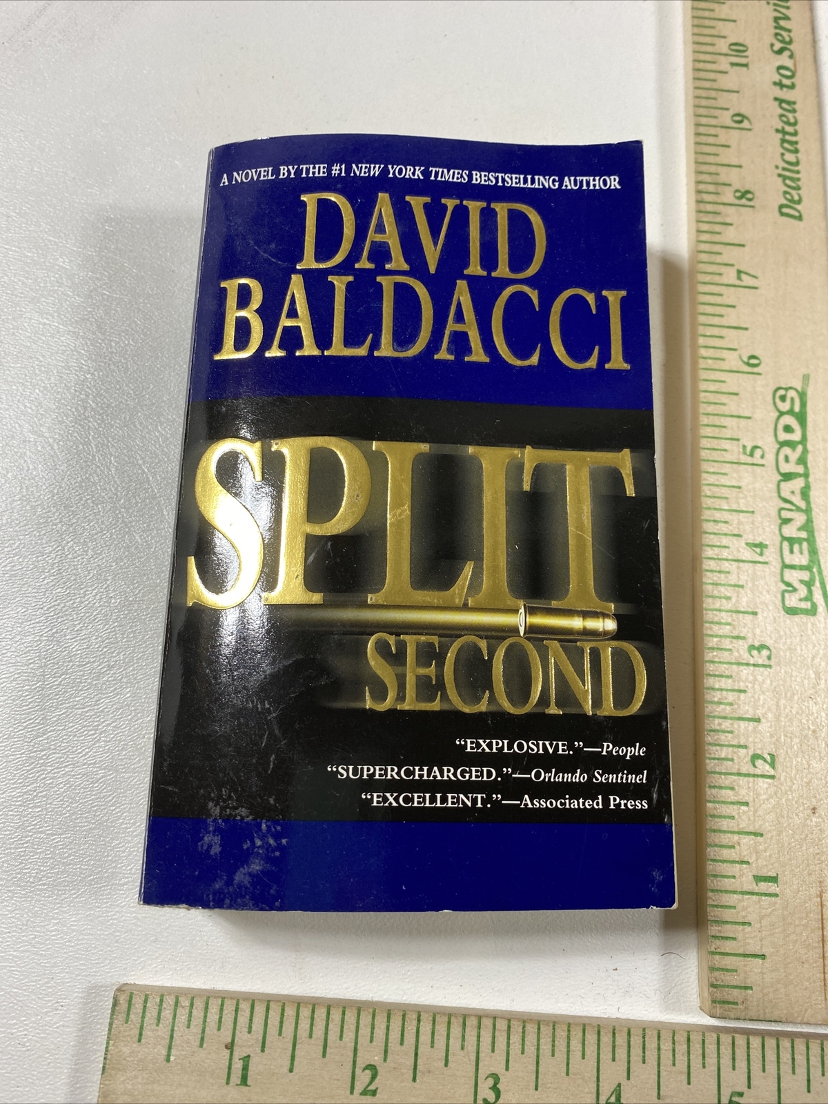 Split Second - David Baldacci (2004, Paperback) 9780446614450| eBay
