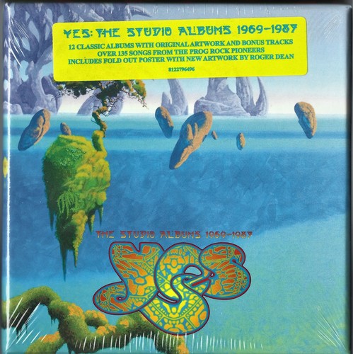 YES THE STUDIO ALBUMS 1969-1987 PERFECT 133 TRACKS 13CD BOX SET ...