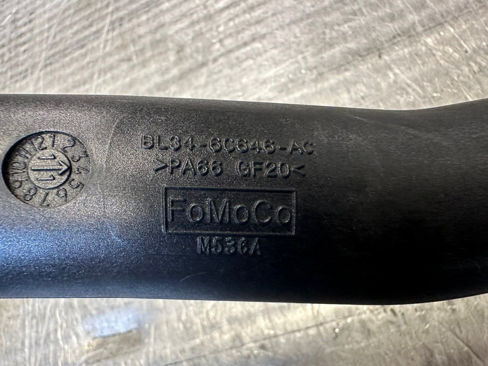 2011-2014 FORD F150 3.5L UPPER DRIVERS TURBO INTAKE HOSE PIPE BL34-6C646-AC #36 | eBay