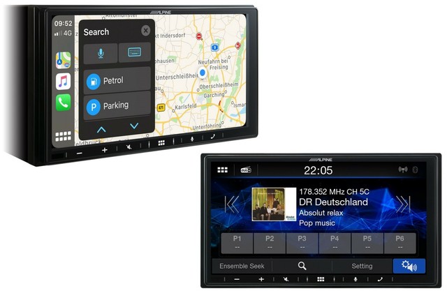 Alpine ILX-W690D Car Radio Digital Media Station - Black for sale ...