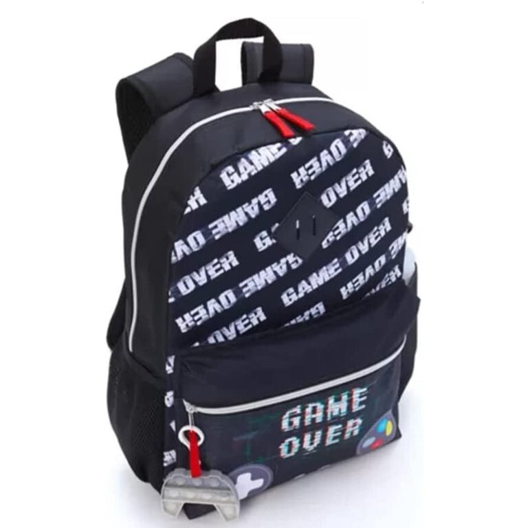 Gaming/Gamer Backpack with Lunch Box, Pencil Case, Notebook, Water ...