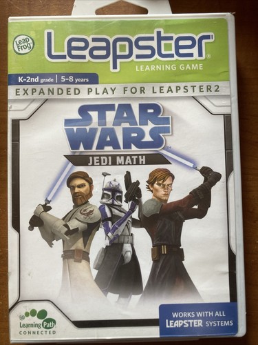 Leapster Games Star Wars Jedi Math and Jedi Reading 9781400671472| eBay