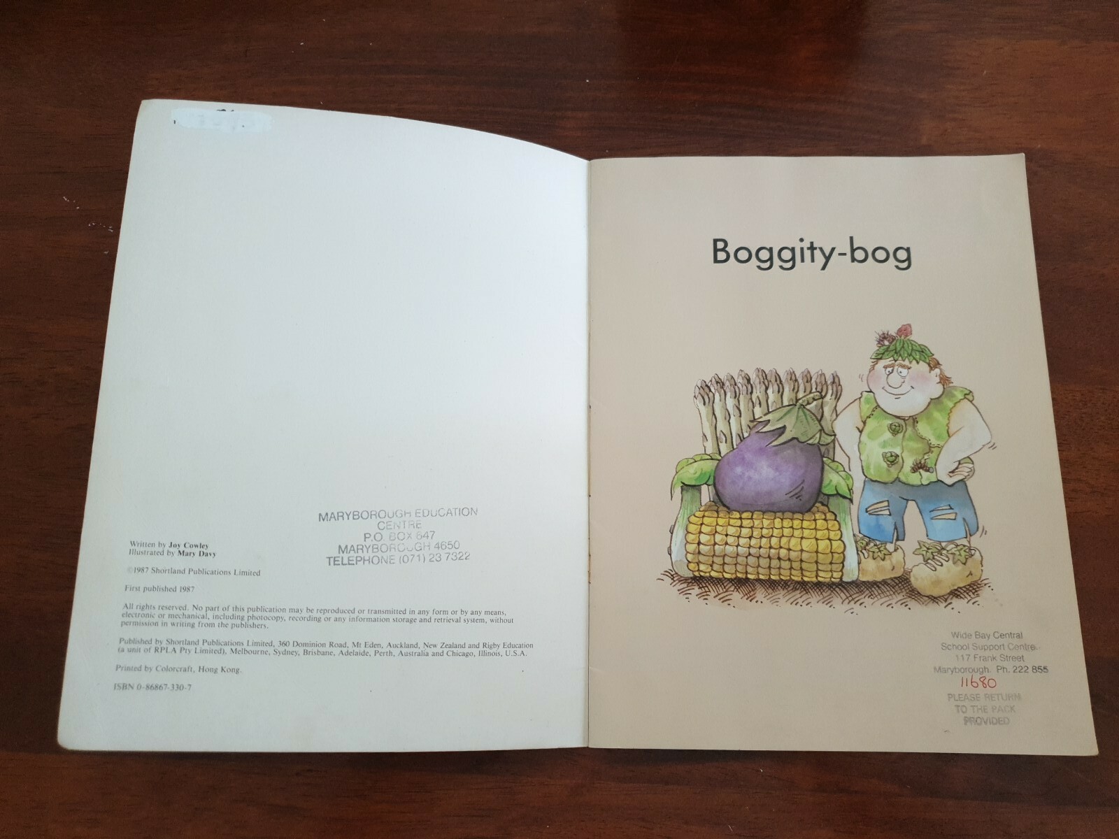 Joy Cowley ~ Boggity-bog ~ Jellybeans A Read -Together Book ~ Large ...