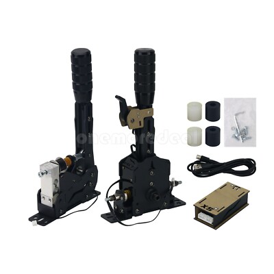 Sim Racing Games PU USB Sequence Set Shifter+Handbrake for Logitech G29 ...
