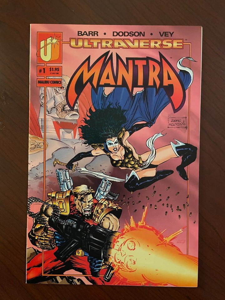(lot of 3 Comics) Mantra #1 #2 & #10 (Malibu 1993) w/ Ultraverse ...