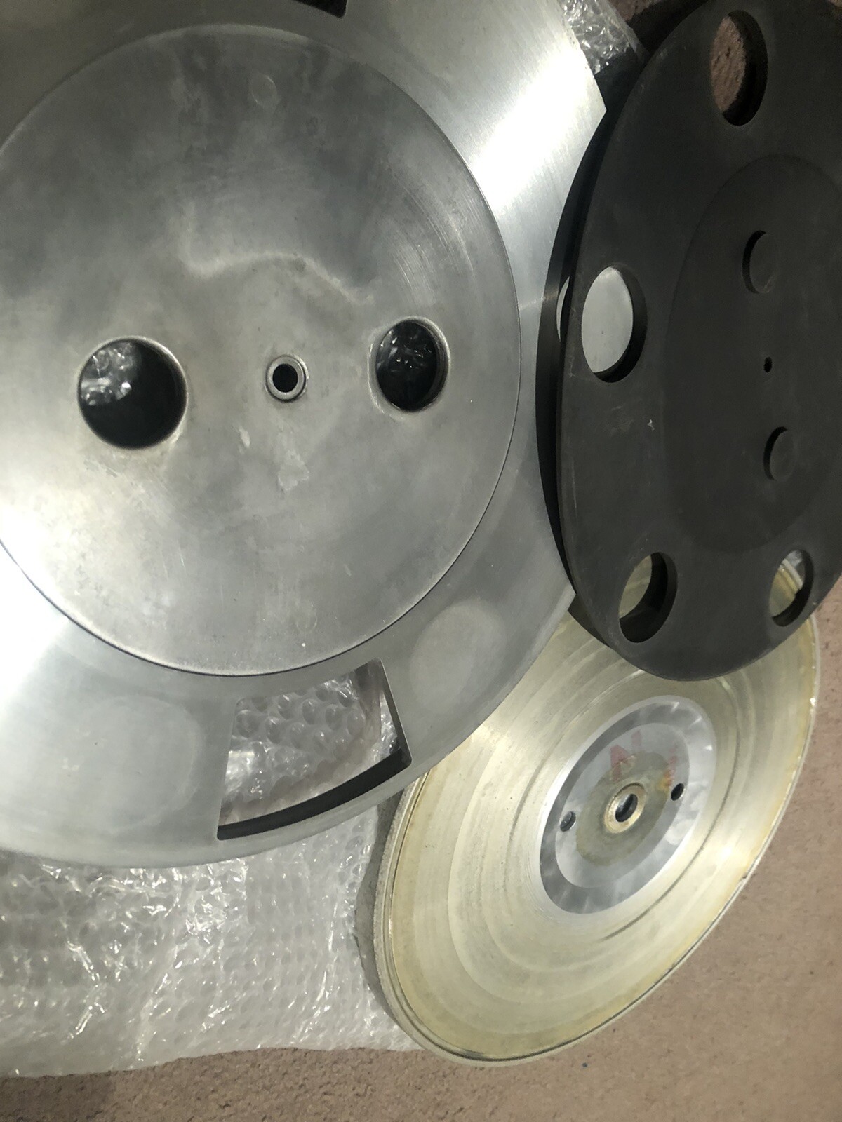 Vintage Turntable Alloy Platters X2 DUAL + Mitsubishi MGA DP Platter ...