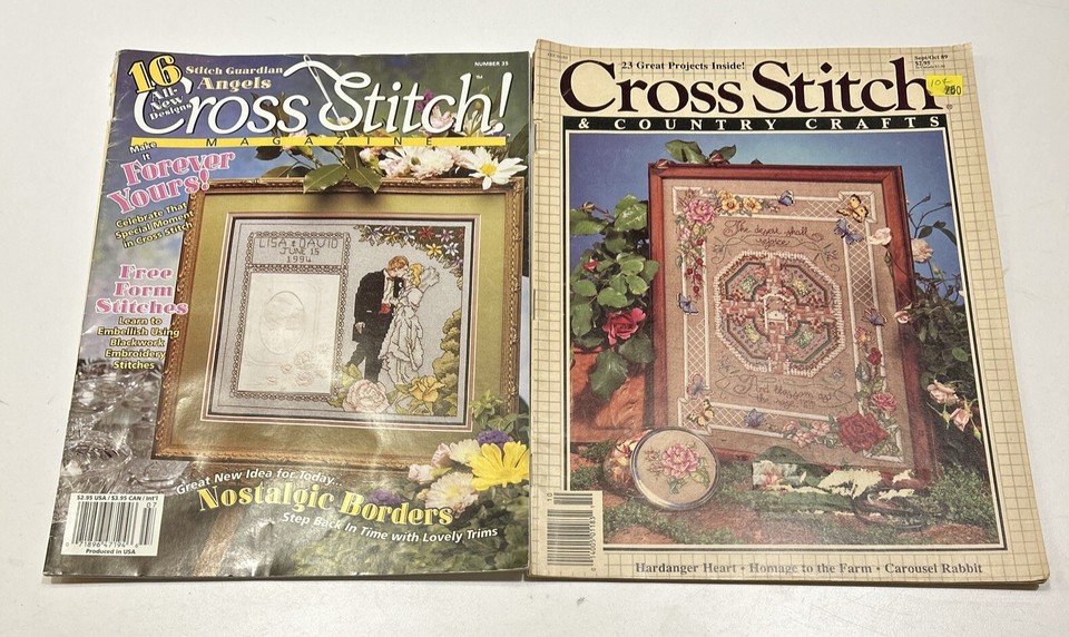 Lot of 6 For the Love of Cross Stitch Magazines Autumn Summer Spring ...