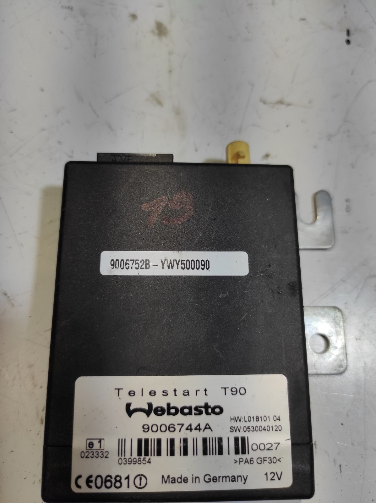 RANGE ROVER L322 Diesel Webasto Telestart 8H5218D540 | eBay.de