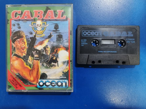 Cabal - Crystal Vitrine Box - Commodore CBM 64 128 - Ocean | eBay