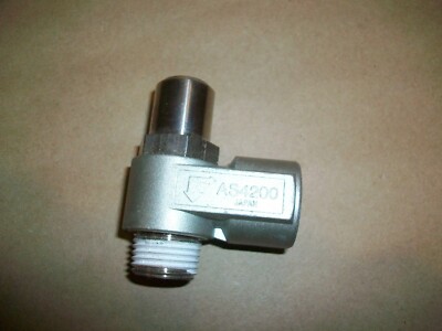 SMC AS4200 1/2" PNEUMATIC FLOW CONTROL VALVE AS4200N04ST NEW | eBay