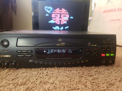 Hyundai Premier-99 Video CD Karaoke Multi Compact 3 Disc Player Works ...
