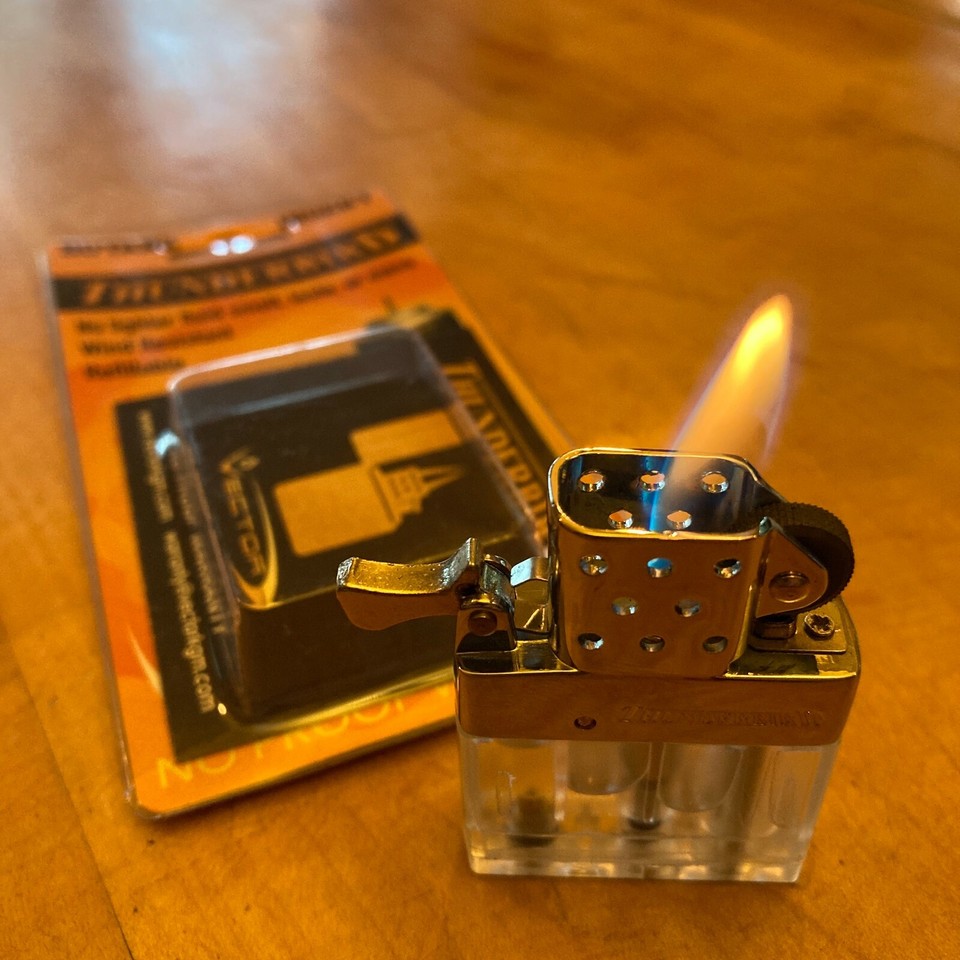 KGM Vector Butane Flip Top STANDARD Lighter Insert | eBay