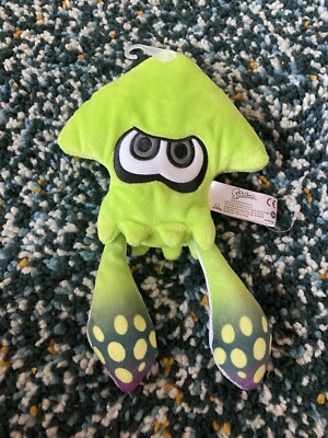 Splatoon Inkling Squid Lime Green 10" Plush Toy | eBay