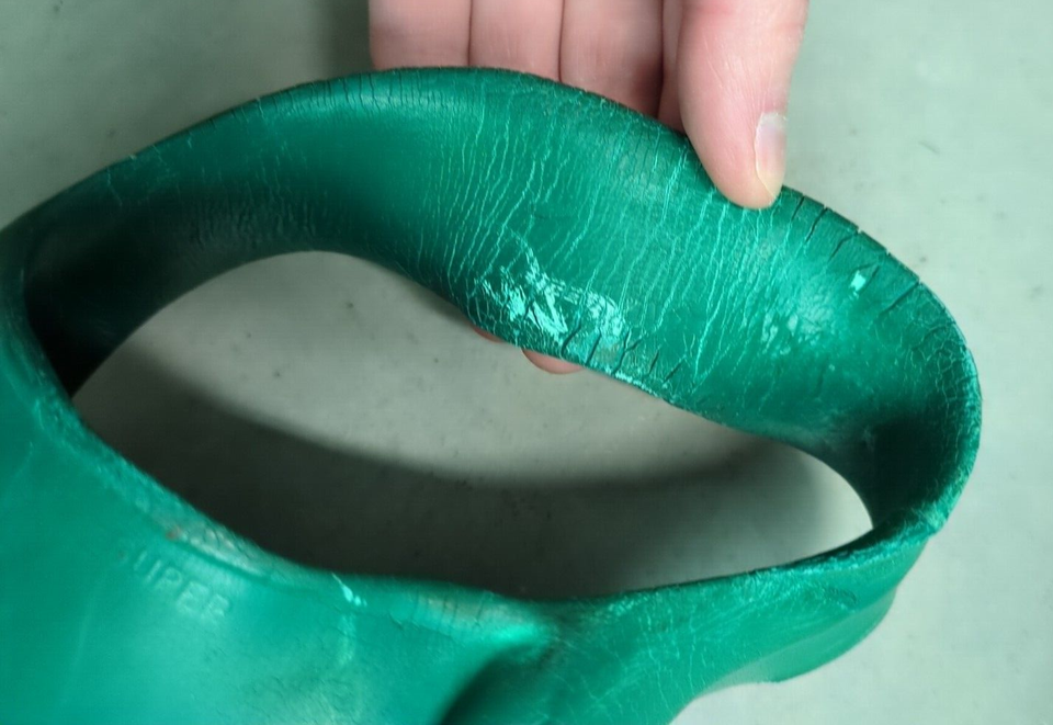 VTG US NAVY SEAL Military VOIT UDT Duck Fins/Flippers, Black/Green ...