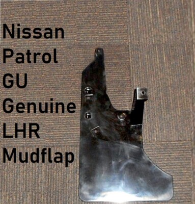 For Nissan Patrol GU Genuine LEDT HAND REAR Mud flap--LHR MUDFLAP ...