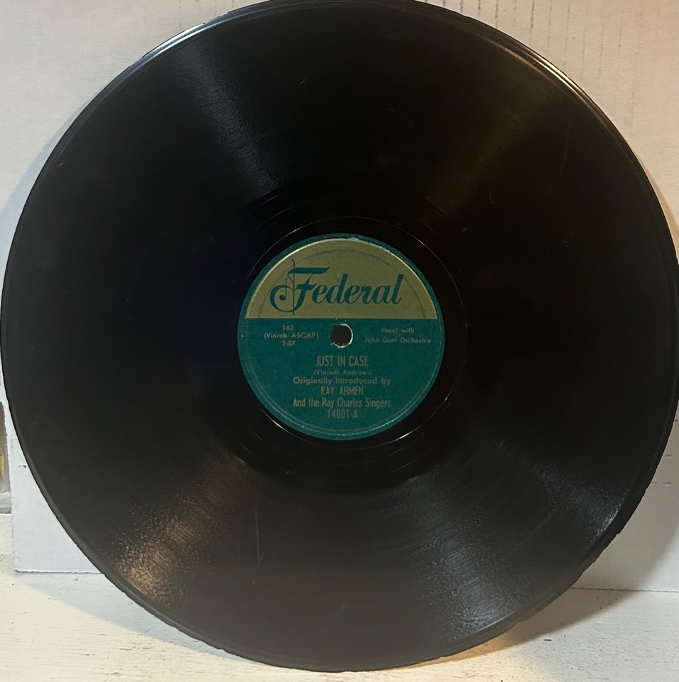 KAY ARMEN FEDERAL 14001 Come On A My House/Just In Case ORIGINAL ...