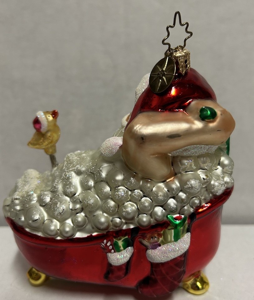 Christopher Radko Twas the Night After Christmas Santa Claus Ornament ...