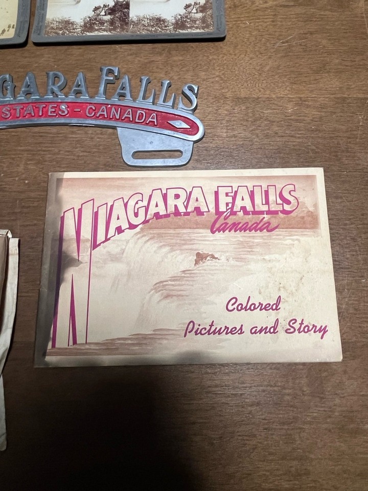 Niagara Falls Lot - License Plate Topper - Early 1900’s Photos & Book ...