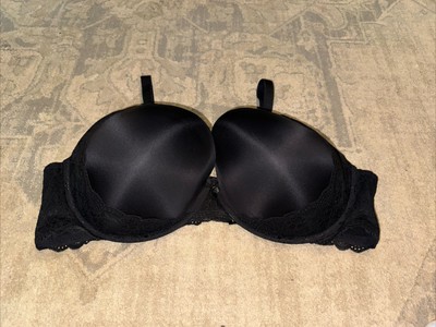 TORRID CURVE / 50DD / PUSH UP PLUNGE BLACK BRA UNDERWIRE | eBay