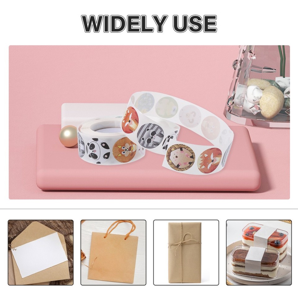 3 Rolls Envelope Stickers Sealing Label Decal Card for Packaging | eBay UK