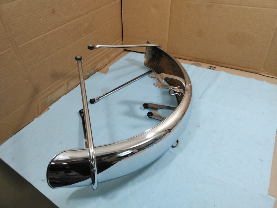 1972-1976 Honda CB750 Chrome Front Fender & Stays Nice! CB 750 K CB750K ...