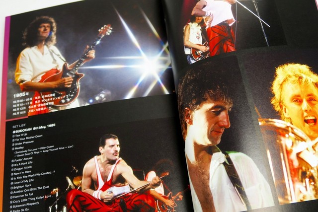 Queen Music Life Magazine Presents Japan Photo Book Freddie Mercury ...
