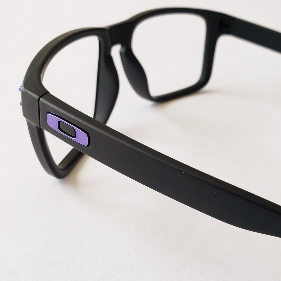 Oakley Holbrook XL Matte Black Purple Icons Replacement Frame Only ...
