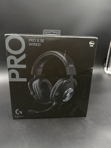 Logitech G Pro X SE Wired Gaming Headset: Blue VO!CE Detachable Boom ...