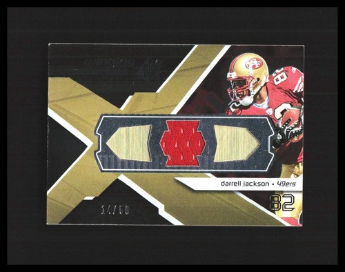 2008 Darrell Jackson Patch Upper Deck SPX Winning Materials /50 #WM-DR ...