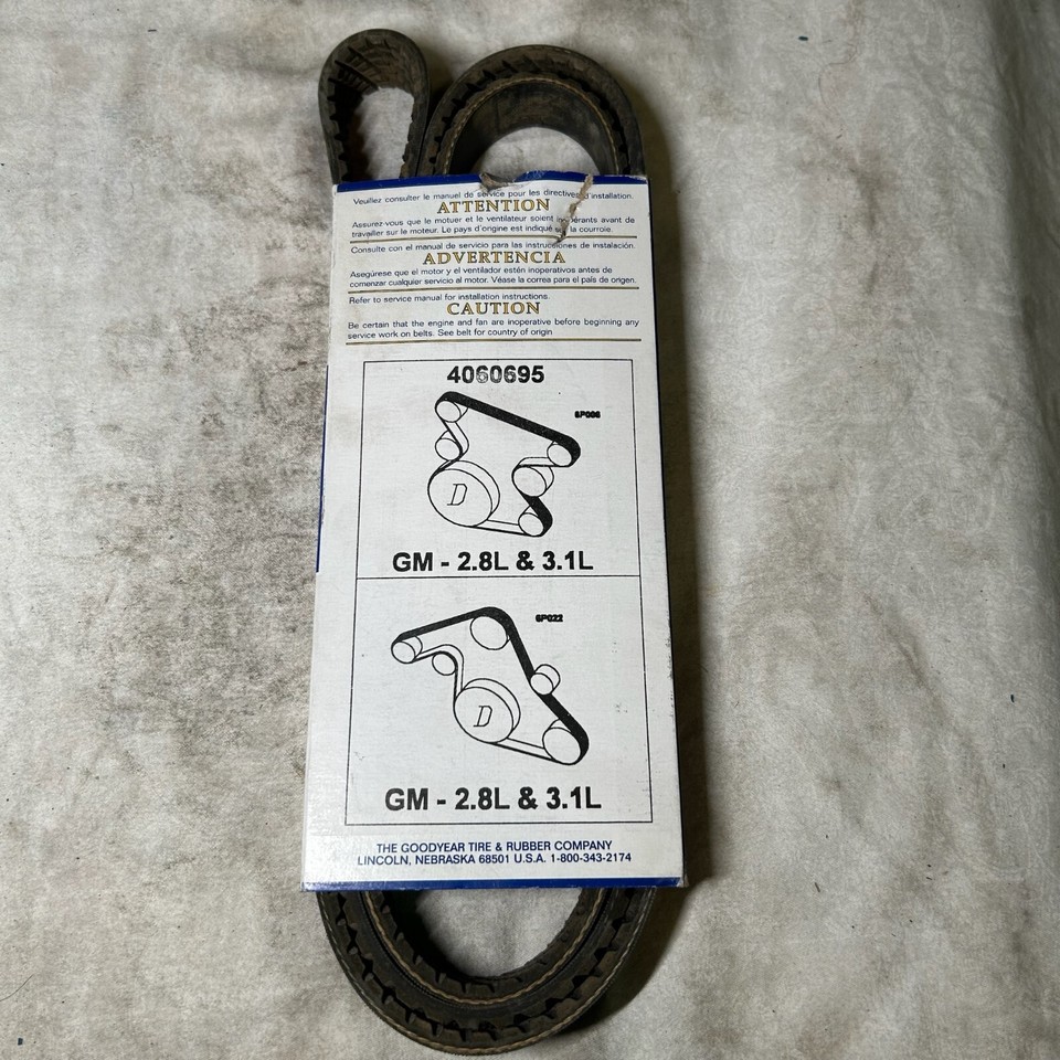 Goodyear 4060695 Gatorback Serpentine Belt | eBay