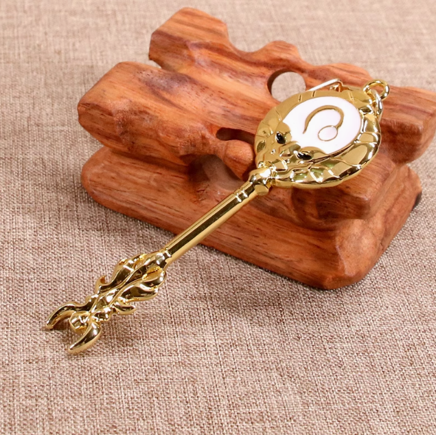 Fairy Tail 12 Constellation Lucy Zodiac Spirit Gate Keychain Key Ring ...