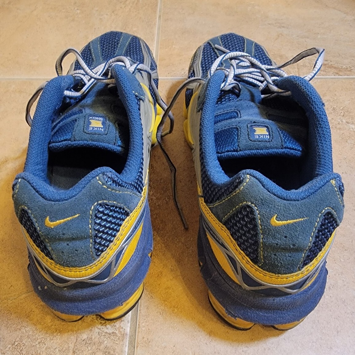 Authentic Lightly Worn Nike Shox Running Shoe Waffle … - Gem