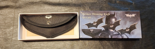 Batman Throwing Knives 6 inch Set of 3 with Pouch | eBay