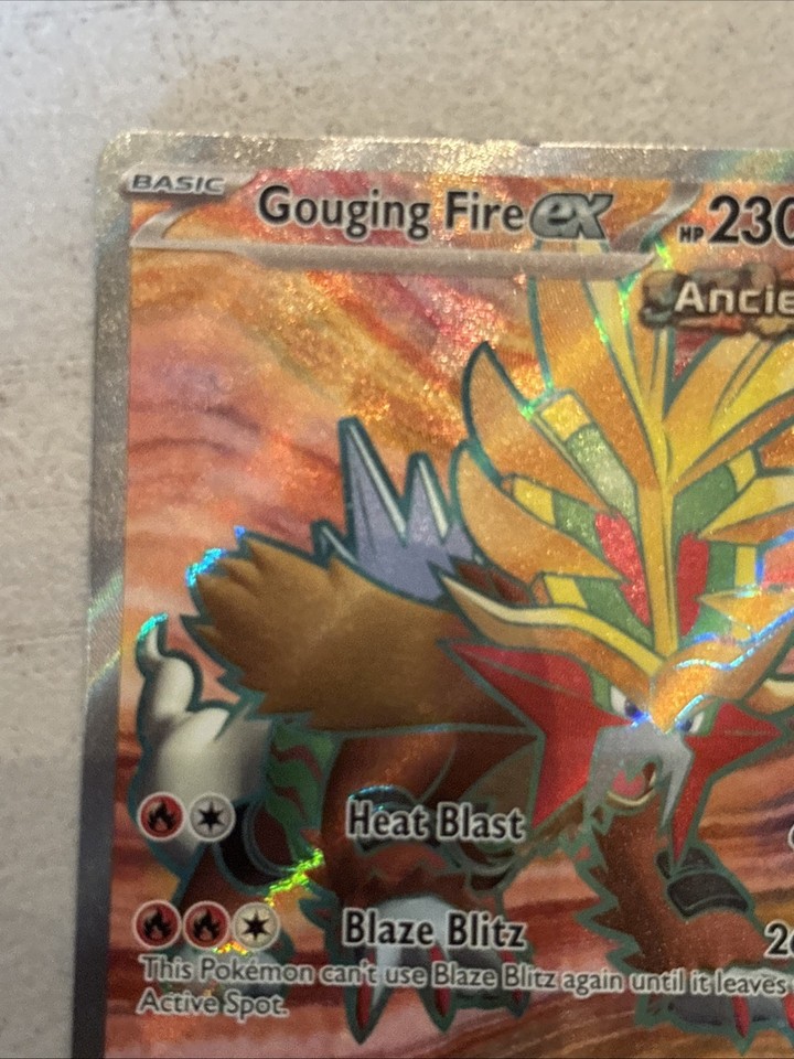Gouging Fire ex 188/162 SV05: Temporal Forces Holo | eBay