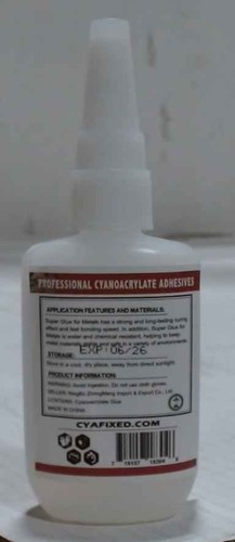 NEW BUNDLE OF 4 Cyafixed 2oz Metal Cyanoacrylate Instant Adhesive $56 ...