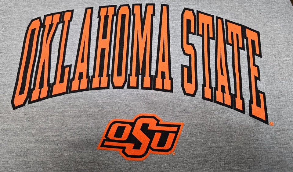 Mens Profile Varsity OSU Oklahoma State University NCAA Cowboys B&T Tee ...
