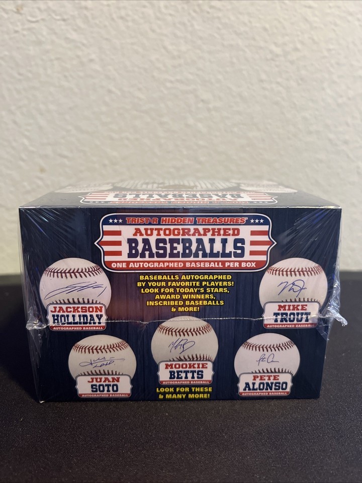 New Sealed 2025 TRISTAR HIDDEN TREASURES AUTOGRAPHED BASEBALL MLB BLIND ...