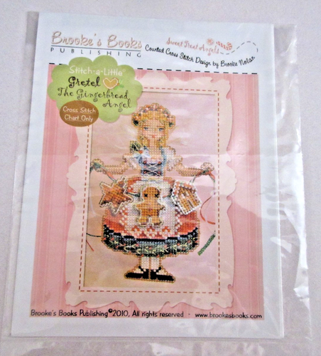 NIP-Gretel TheGingerbread Angel Cross Stitch PATTERN ONLY~OOP-Brooke's ...