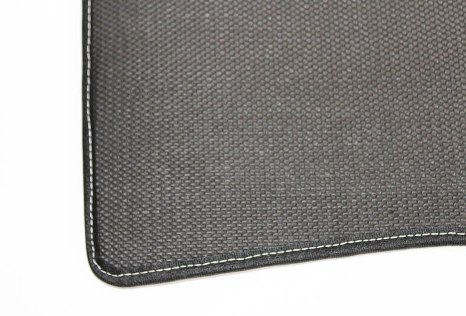 NEW! Black Carpet FLOOR MATS 2020-2025 CORVETTE C8 Carbon Flags Double ...