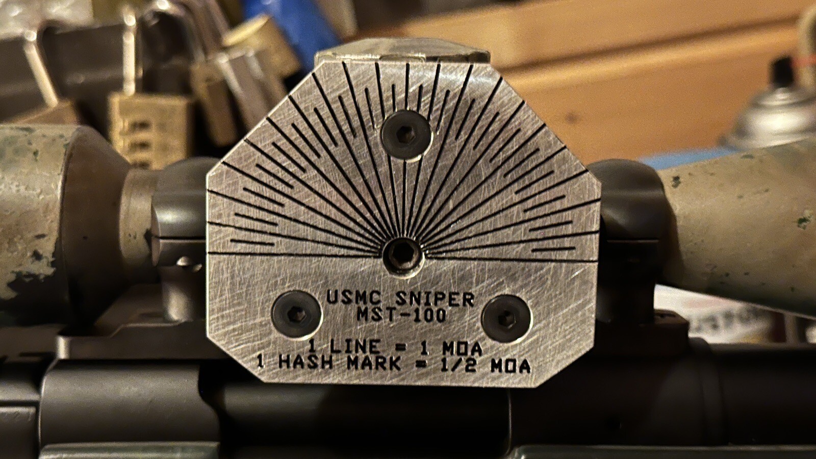 USMC M40A1 Unertl Parallax & Sighting Tool. MST-100 Parallax Tool Only ...