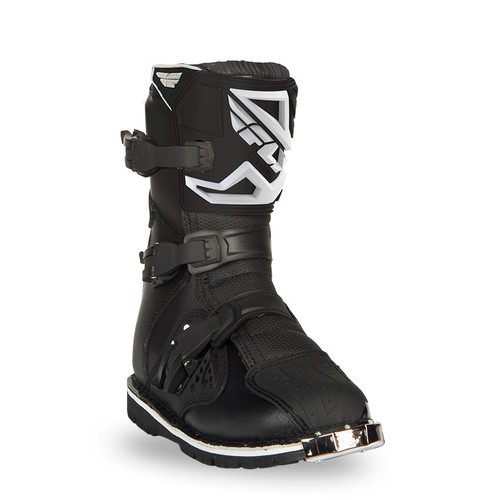 Fly Racing Black Mens Maverik Dual Sport/ATV Dirt Bike Boots MX ATV ...