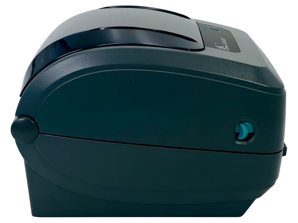 Zebra GX420T Thermal Transfer Barcode Label Printer Dispenser LAN USB ...