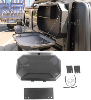 Rear Side Window Storage Box For Jeep Wrangler JL 4D 2018+ Aluminum ...